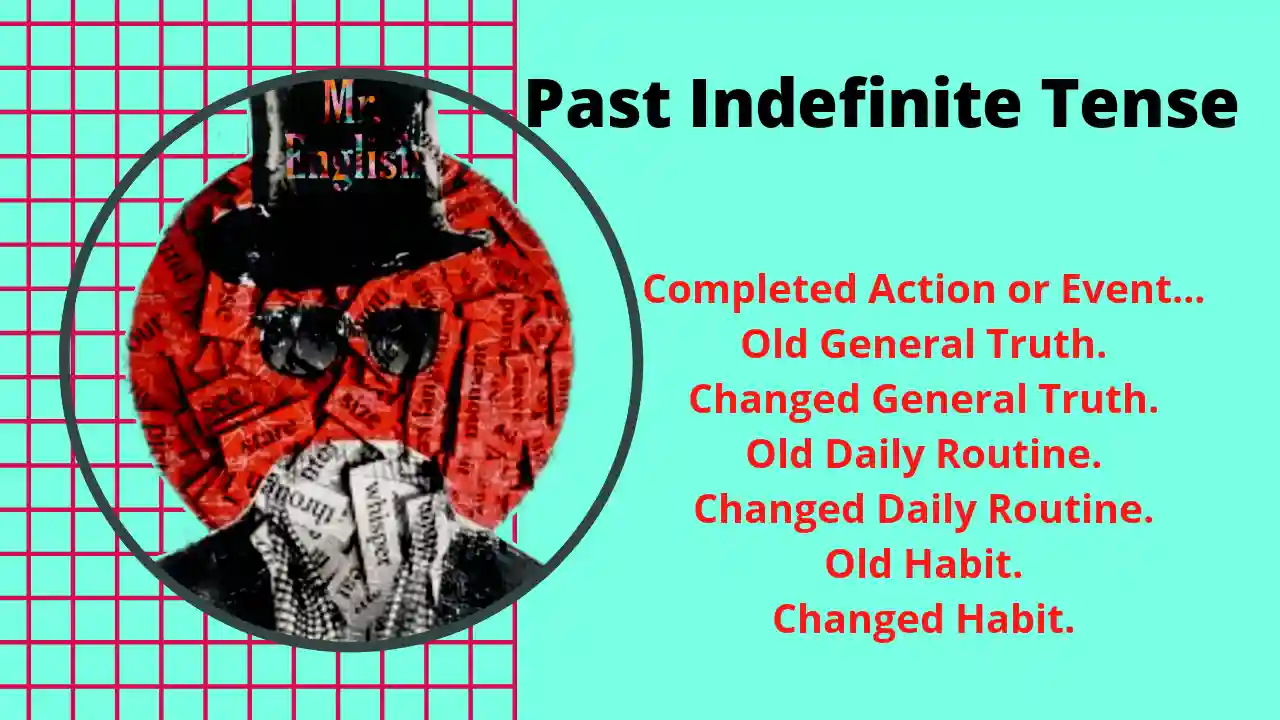 Past Simple Past Indefinite Tense Mr English And KJ Past Simple Past Indefinite Tense Mr English And KJ